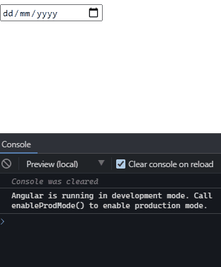 Date Picker in Angular | Delft Stack