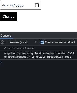 Date Picker in Angular | Delft Stack