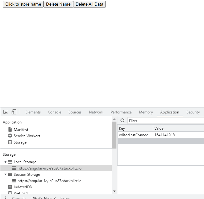 Store Data in Angular Local Storage | Delft Stack