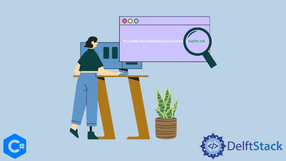 How To Get File Name From The Path In C Delft Stack