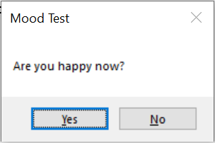Boîte de message en C# | Delft Stack