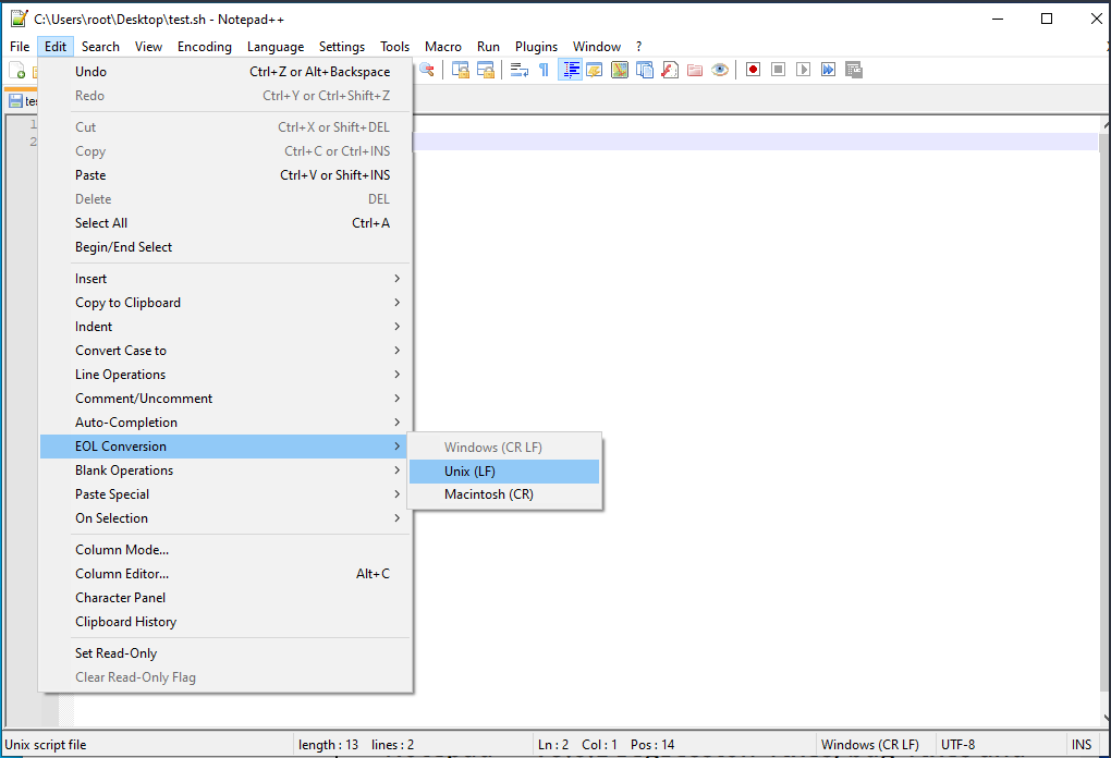 Solve Bad Interpreter Error In Bash Delft Stack