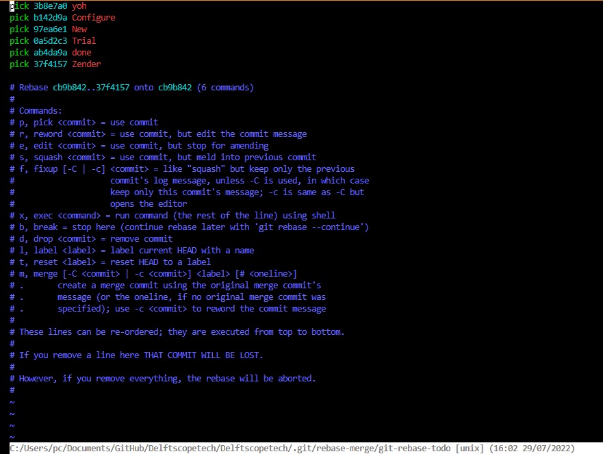 Squash Commits That Are Already Pushed in Git | Delft Stack