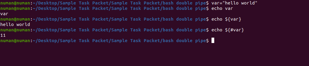 Bash で文字列の長さを取得する | Delft スタック
