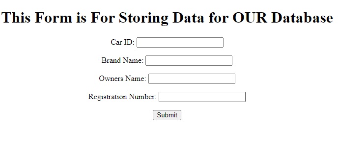 Insert Form Data Using MySQL Table in PHP | Delft Stack