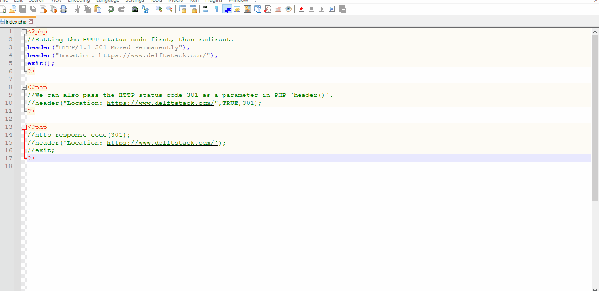 PHP 301 Redirect | Delft Stack