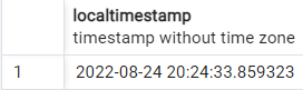 Insert Current Timestamp in PostgreSQL | Delft Stack