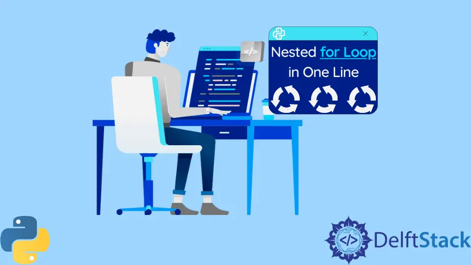 Nested For Loop In One Line In Python Delft Stack