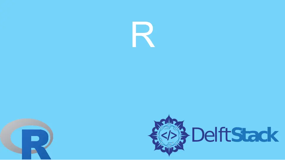 R Howtos Delft Stack 