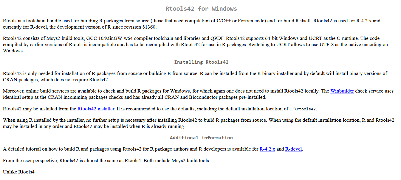 Install rtools in Windows | Delft Stack