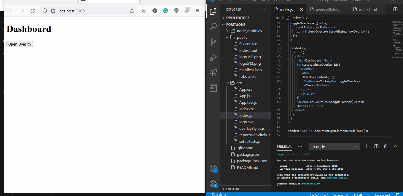 Use ReactDOM.createPortal() in React | Delft Stack