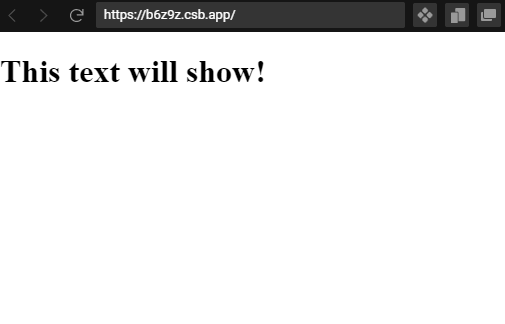 Show and Hide Element in React | Delft Stack