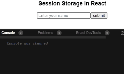 Stockage de session dans React | Delft Stack