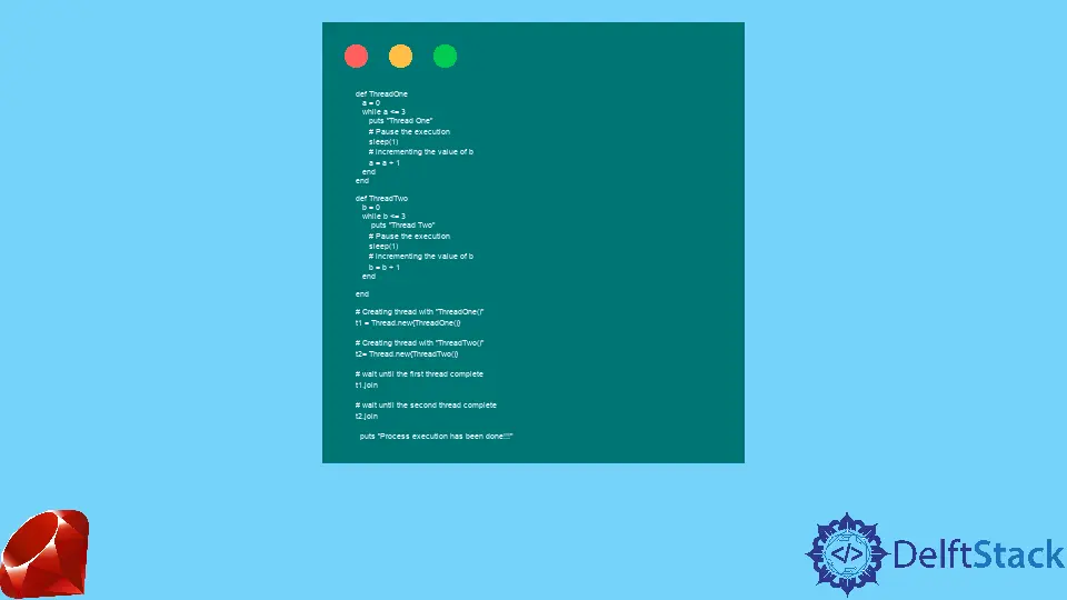 Is Ruby Single Threaded Delft Stack
