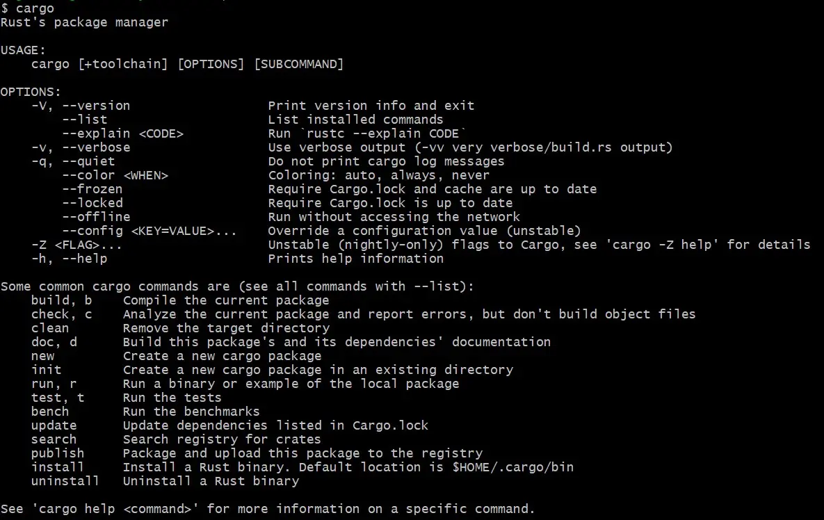 How To Uninstall Rust Installed Via Rustup Delft Stack