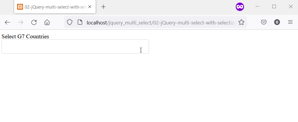 jQuery で複数選択ドロップダウンを作成する | Delft スタック