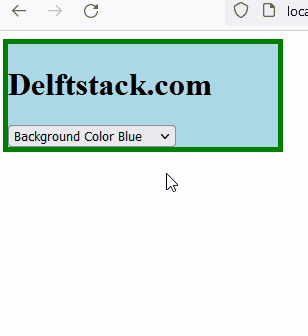 Selected Dropdown Value on Change Event Using jQuery | Delft Stack